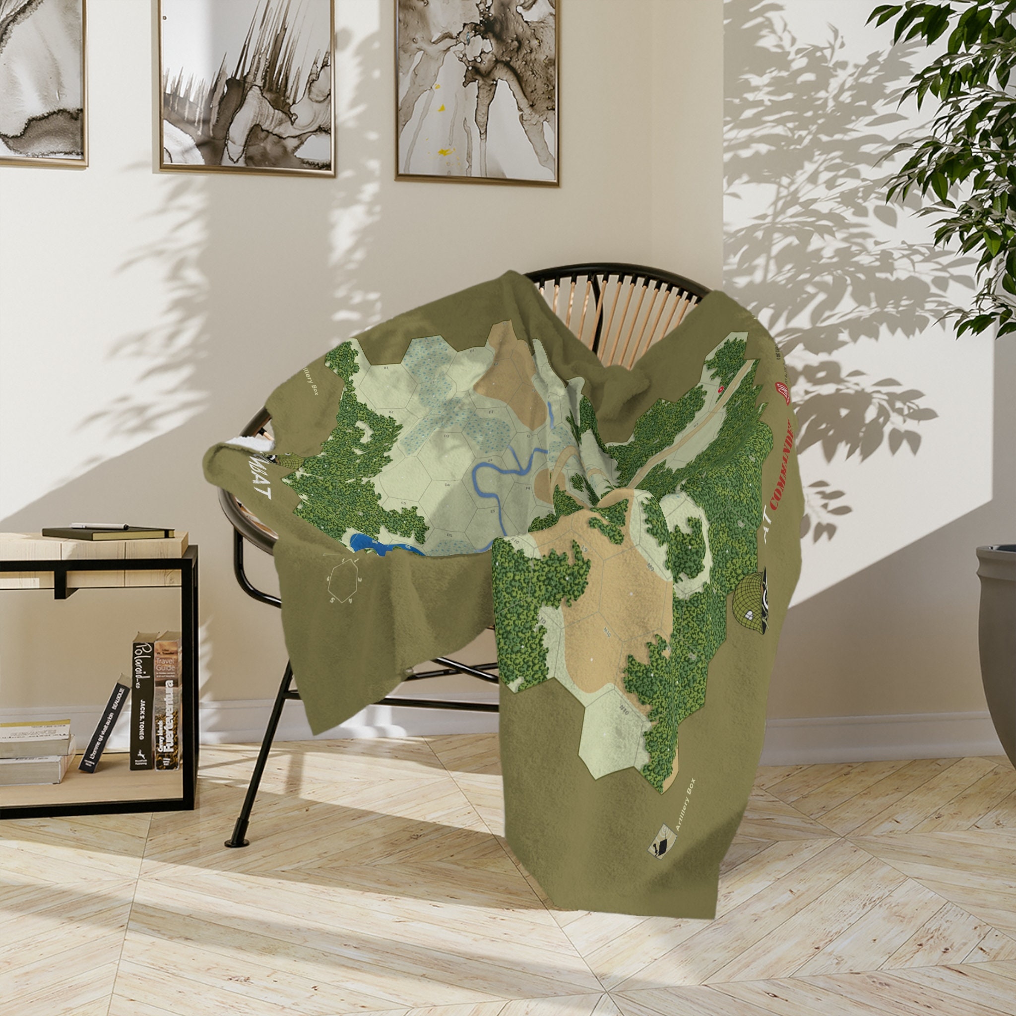 Military Board Game Map Blanket - Combat Commander (20) [kj] - Etsy