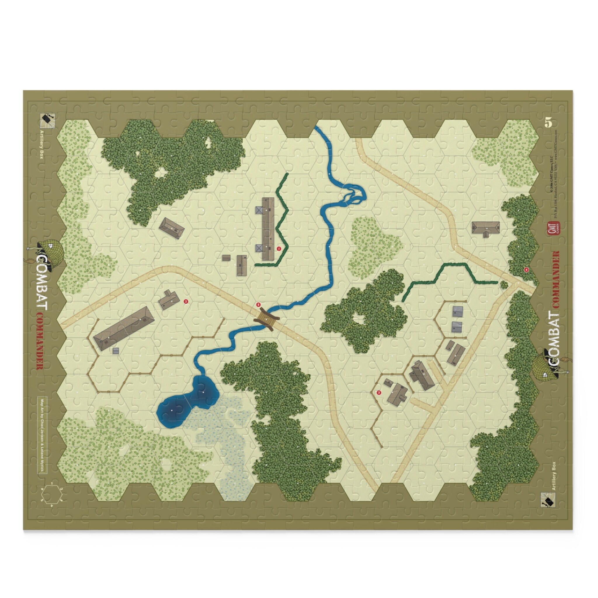 Combat Commander Map 05 500-piece Puzzle kj - Etsy