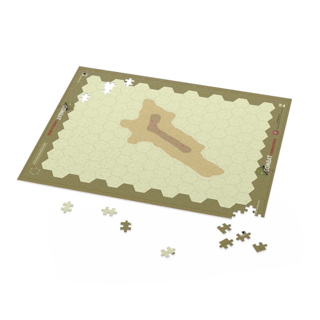 Combat Commander - Map 24 - 500-piece Puzzle [kj] - Etsy