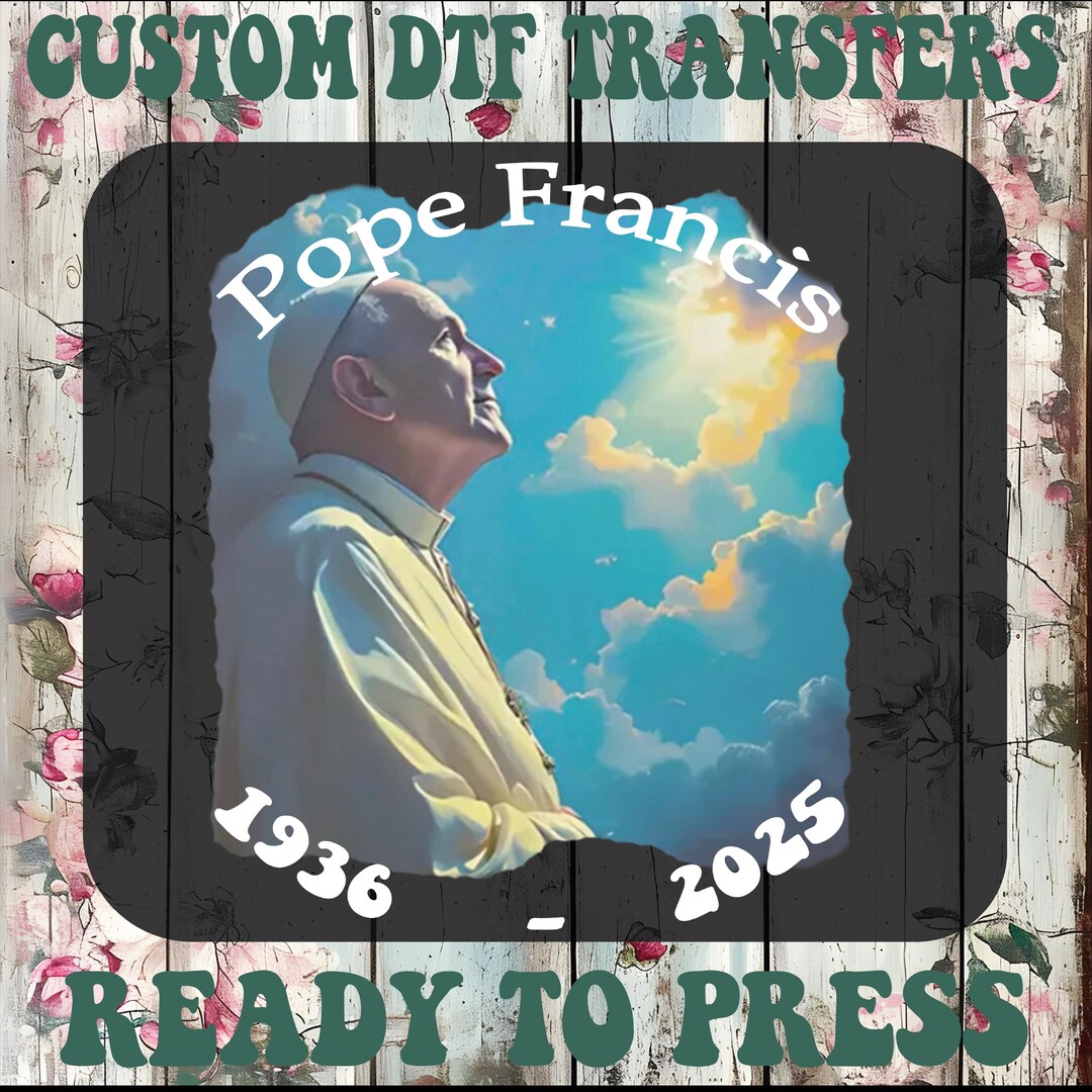 Pope Francis Ready to Press, Vatican Catholic Heat Transfer, Pope ...