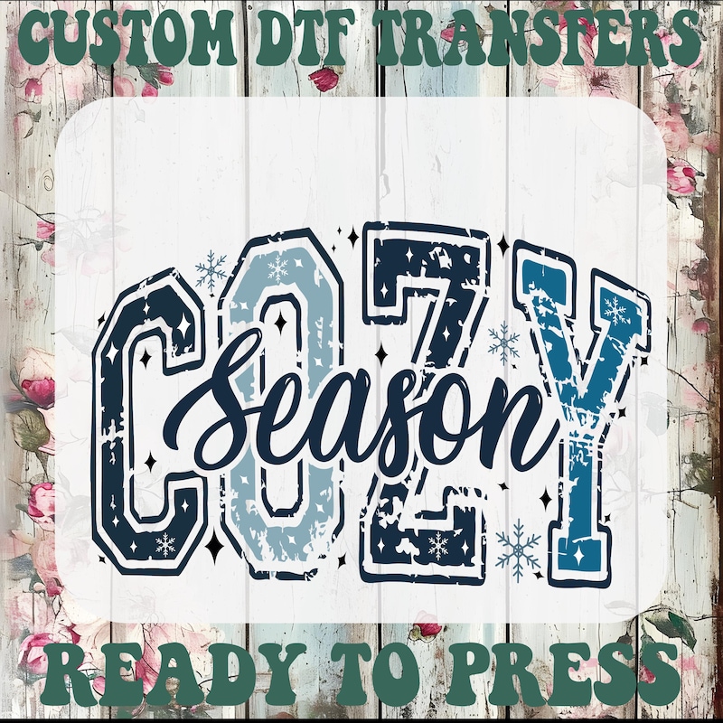 Winter Shirt Press Decals - Etsy