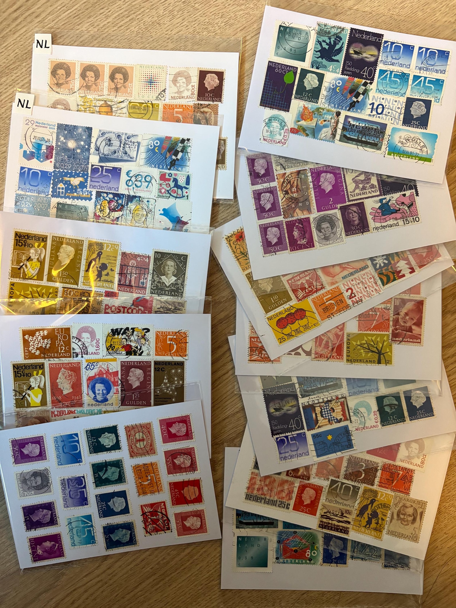 Handmade Collage Postcards Blind Box: Upcycled Vintage Stamps, Travel ...
