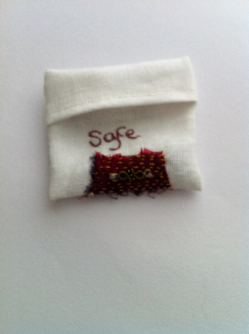 SAFE Amethyst Stone With Healing Bag Crystal Pouch Healing | Etsy