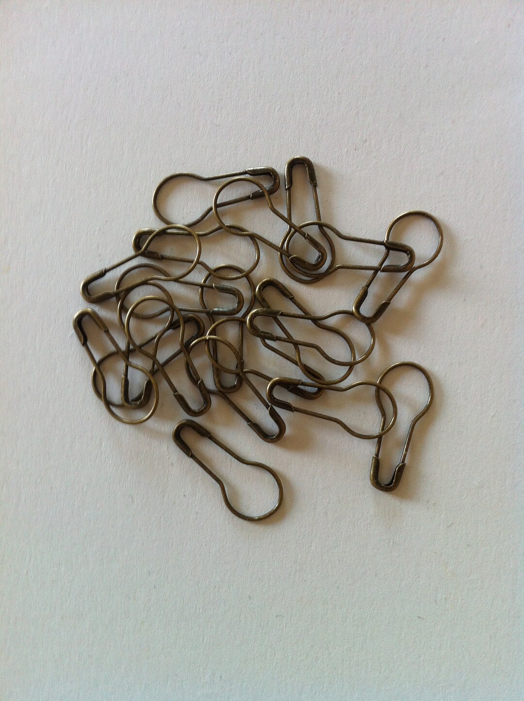 Twenty Bronze Decorative Calabash Gourd Snag Free Safety Pins for ...
