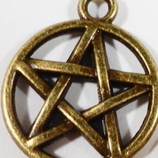 Pentacle Charm - Etsy
