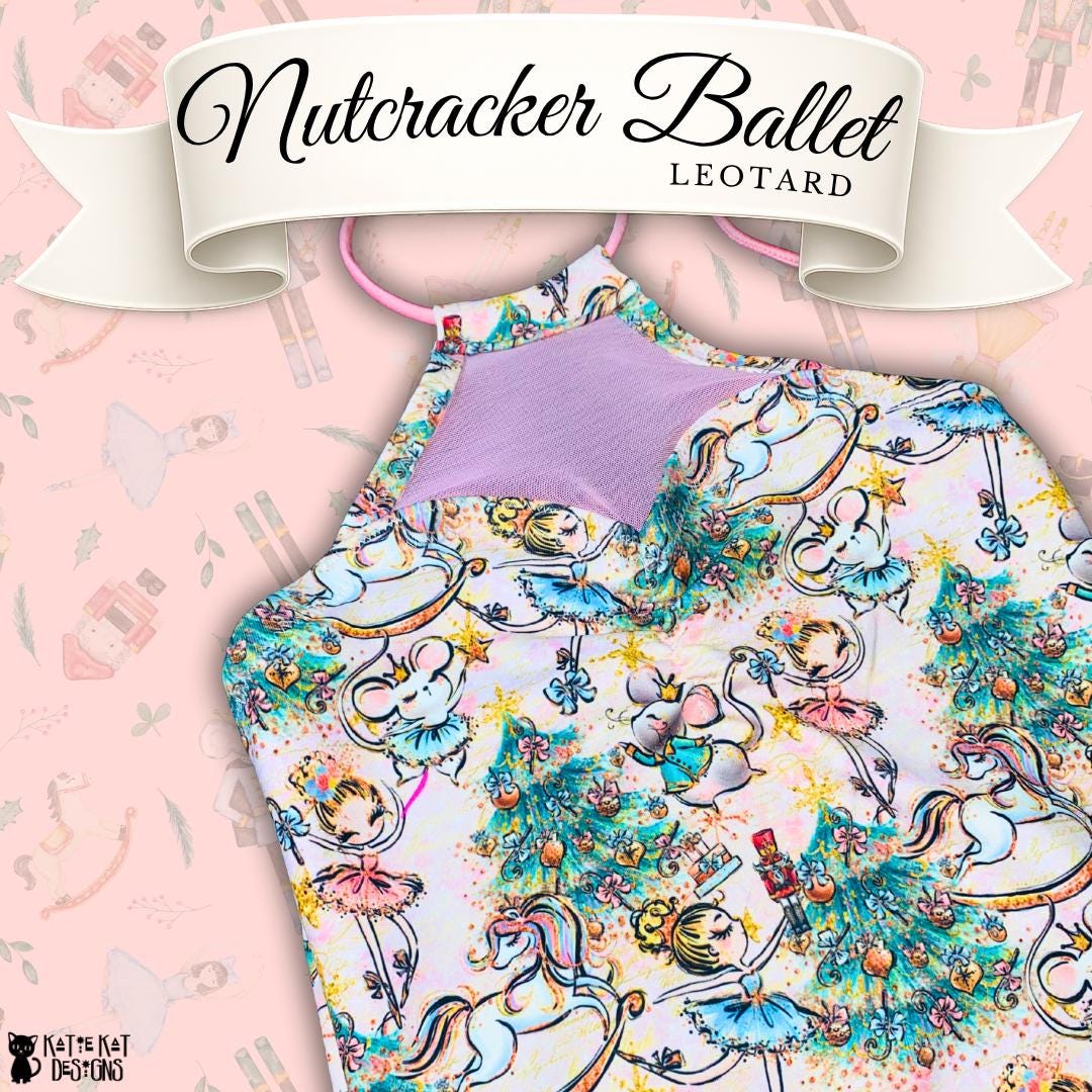 Nutcracker Ballet Leotard- Child Sizes XS-XL - Etsy