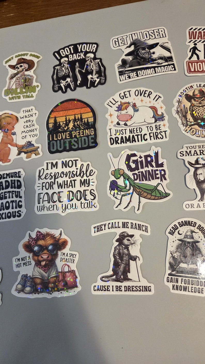 K-pop Demon Hunter Sticker Pack - Etsy