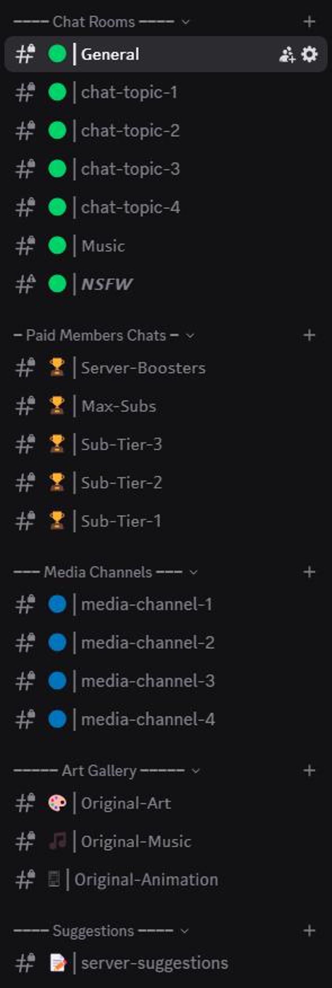 BEST Community Discord Server Template | Streamer, Youtuber, Community ...