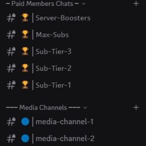 BEST Community Discord Server Template | Streamer, Youtuber, Community ...