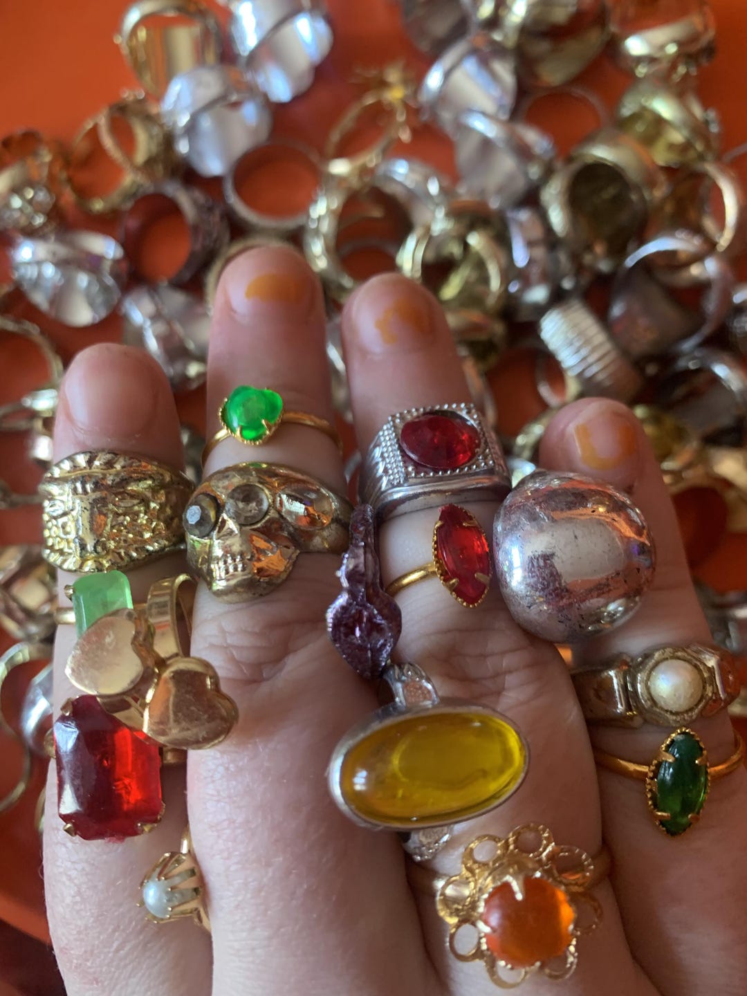 1950s Cracker Jack / Gumball Machine Toy Metalic Kids Rings Mystery Scoop - Etsy