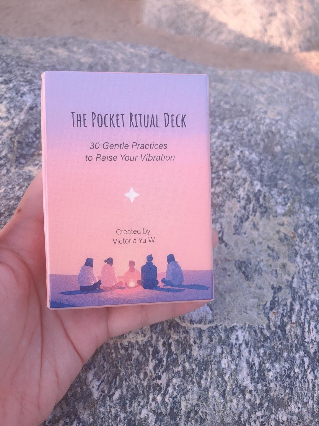 Pocket Ritual Oracle Cards: Mindfulness & Self-care Deck With Guidebook ...