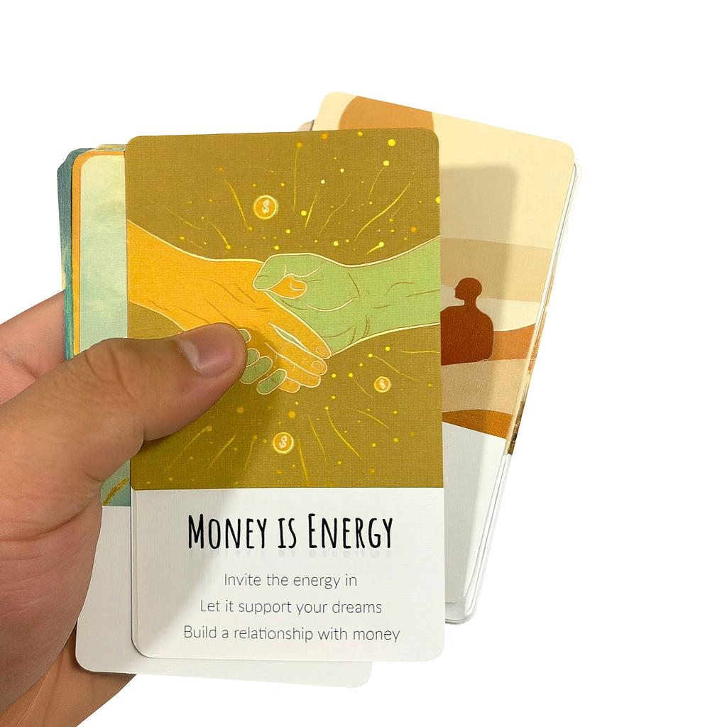 Abundance Oracle Deck: 52-card Money & Career Guidance With Velvet Bag ...