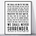Winston Churchill Quote Wall Art Print or Canvas Leadership Gift for ...