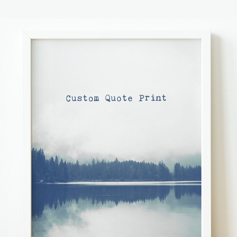 Custom Quote Frame - Etsy