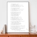 Annabel Lee Poem Wall Art Print Edgar Allan Poe Poetry Poster Annabel ...