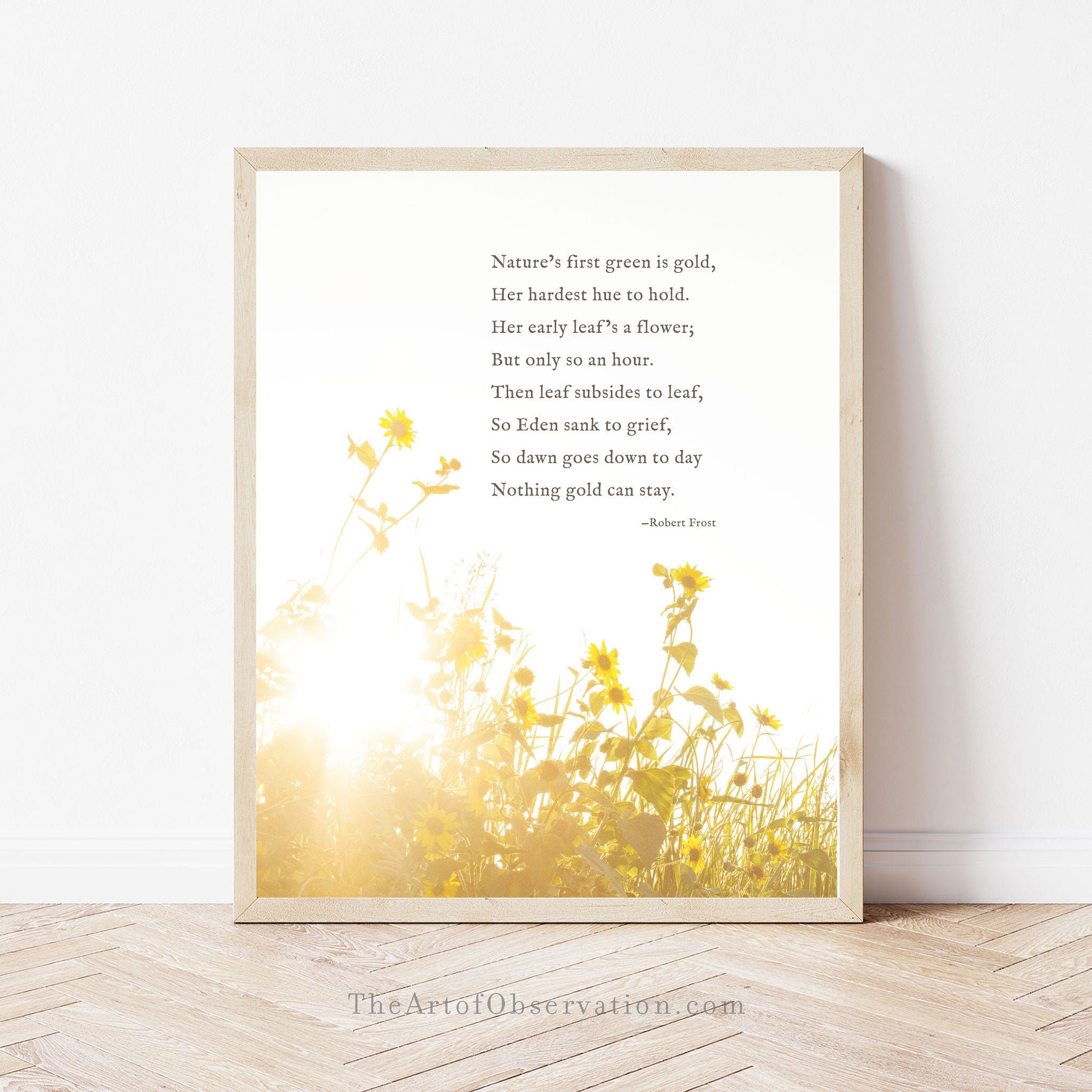 Stay Gold Poem Robert Frost