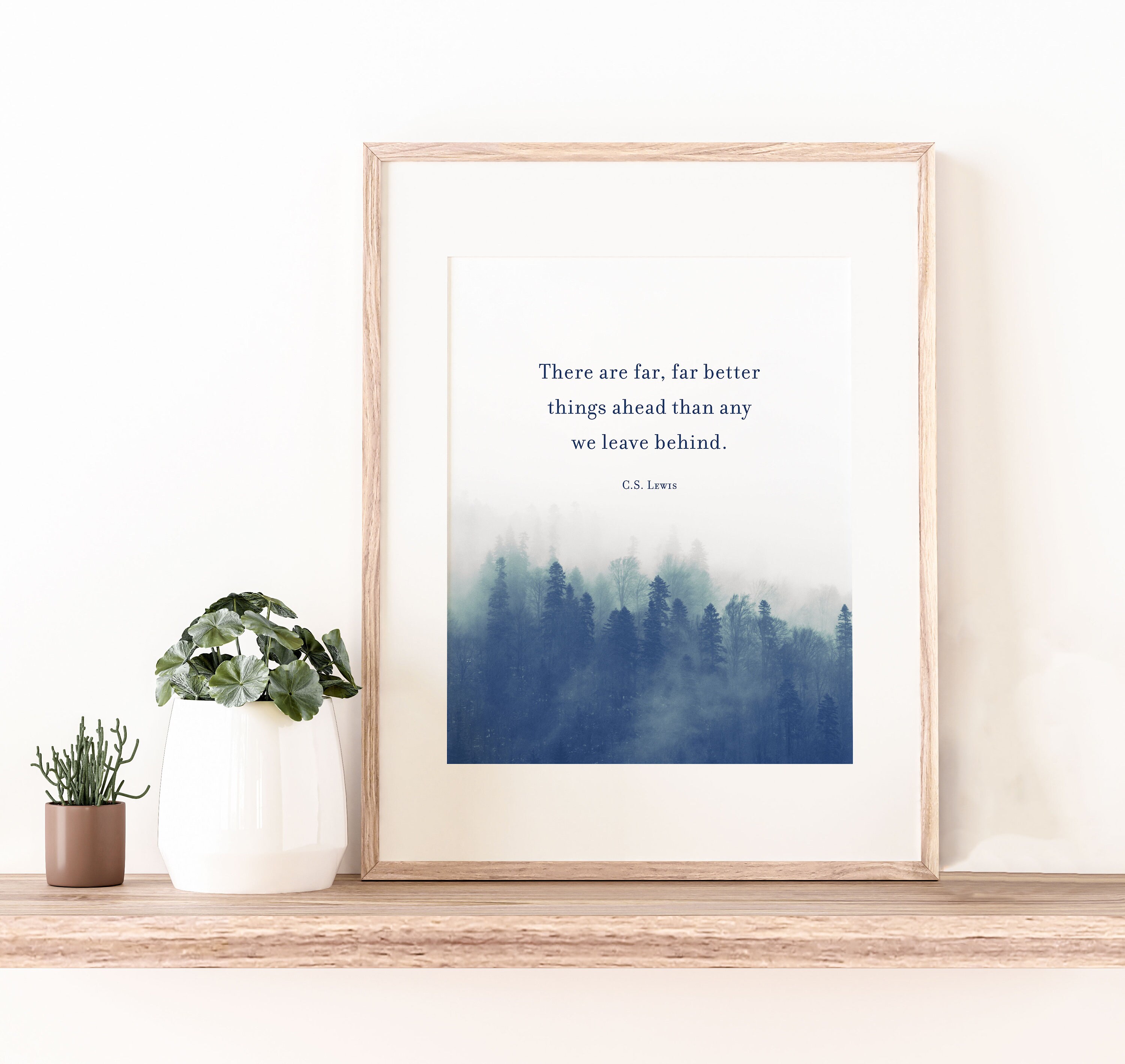 C.S. Lewis Quote Print Inspirational Christian Wall Art Print - Etsy Canada