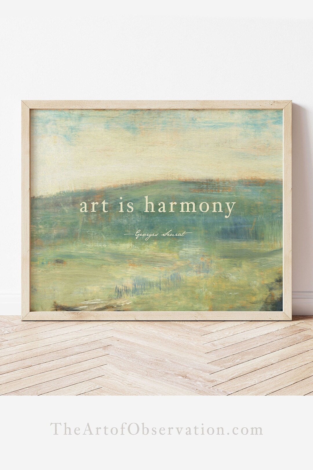 Boho Abstract Art Print With Inspirational Custom Quote Abstract ...