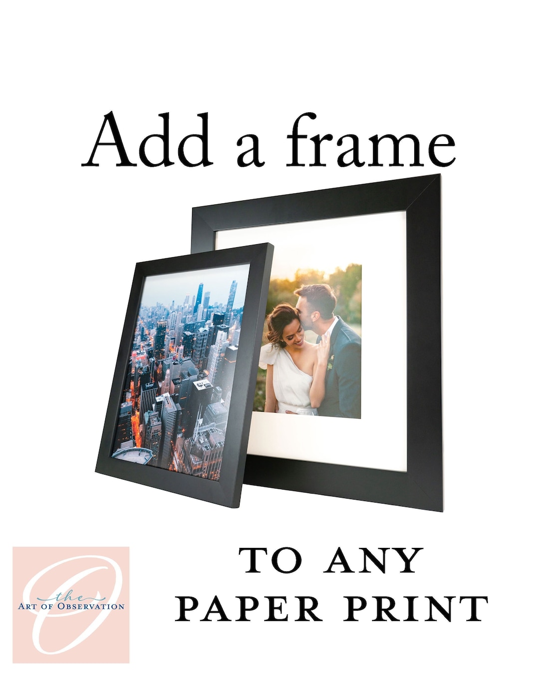 Add a Frame to Any Art Print, Custom or Ready-made Prints Framed Gifts ...