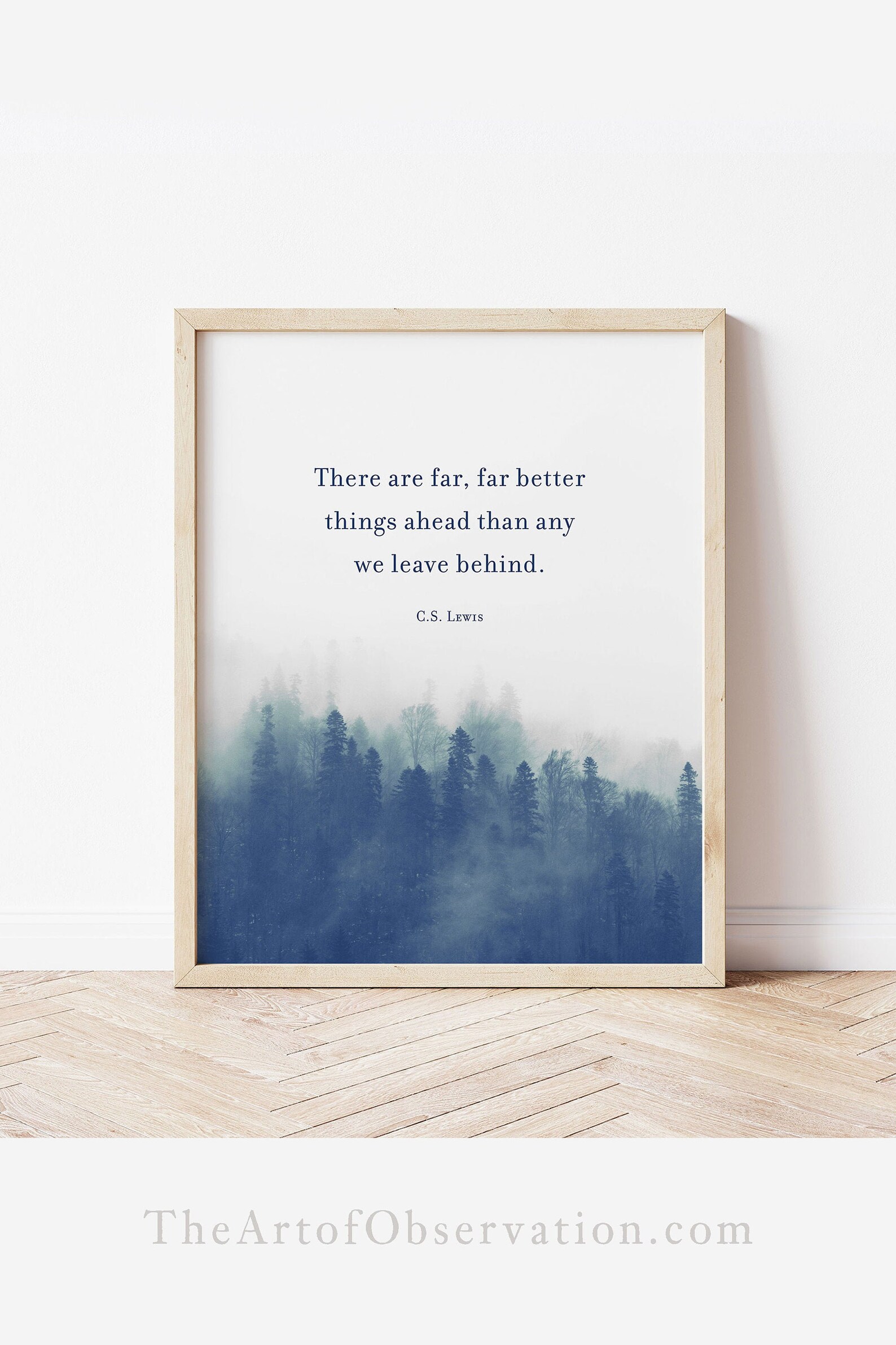 C.S. Lewis Quote Print Inspirational Christian Wall Art - Etsy