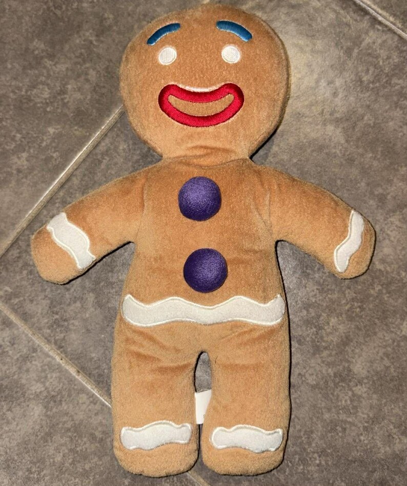 Shrek GINGY Plush Gingerbread Man 12" Doll Dreamworks Toy - Etsy Australia