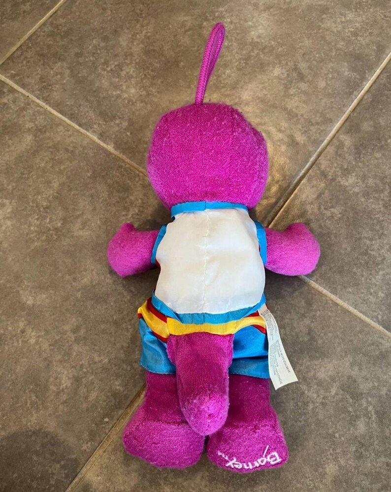 Barney the Dinosaur Plush Lifeguard Swim Shorts Vintage 2001 Fisher ...