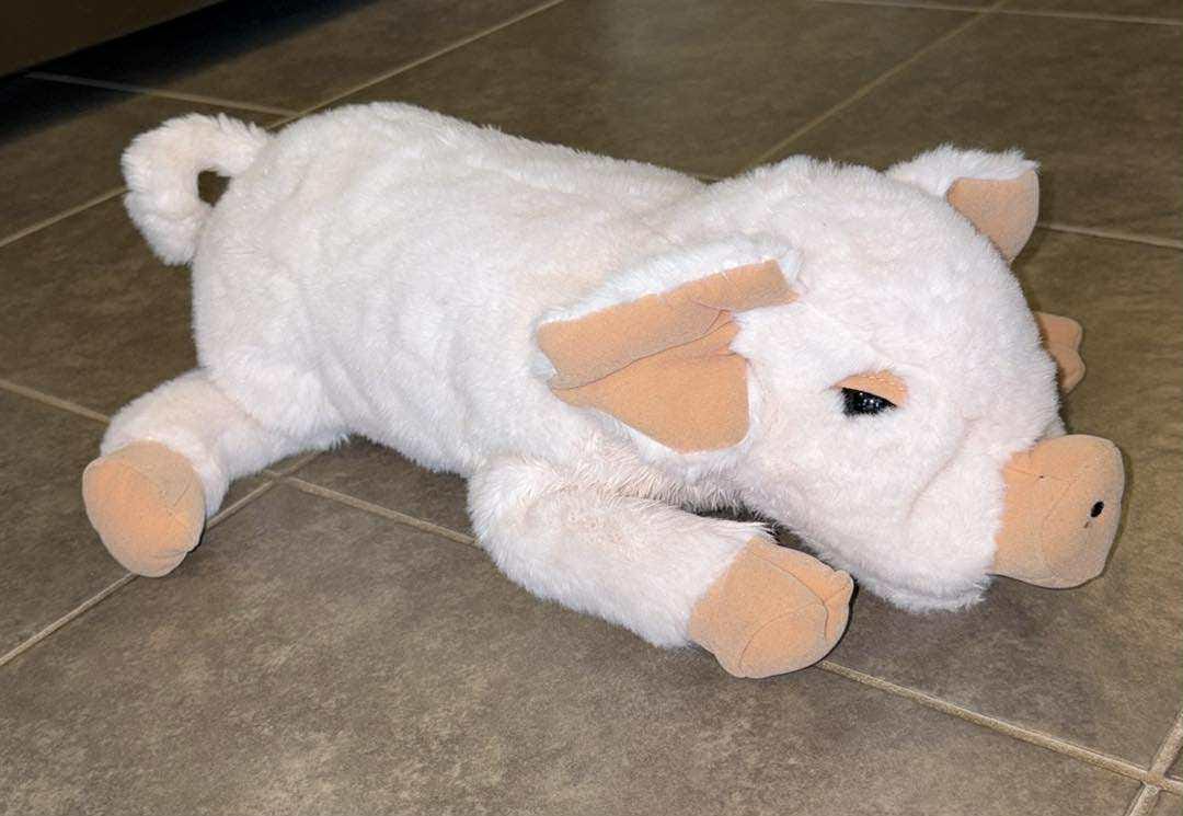 Folkmanis Piglet Pig Full Body Plush Stuffed Hand Puppet 14” Farm ...