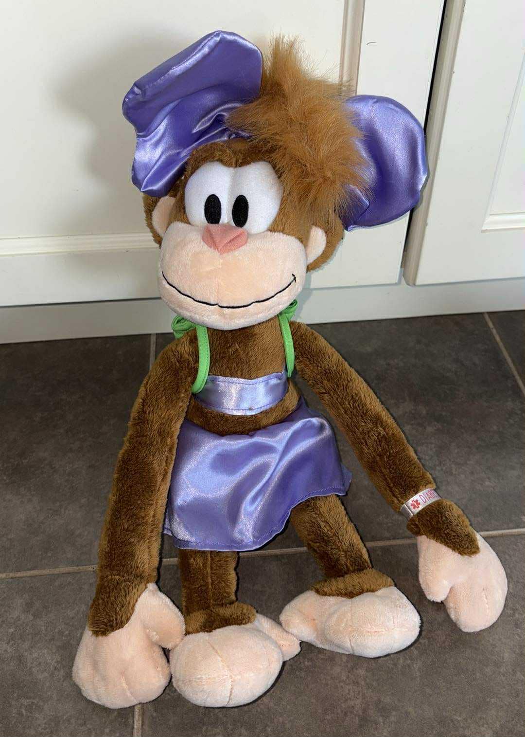 Disney Monkey Coco T1D Type One Lilly Plush Diabetic Diabetes 18 Inch ...