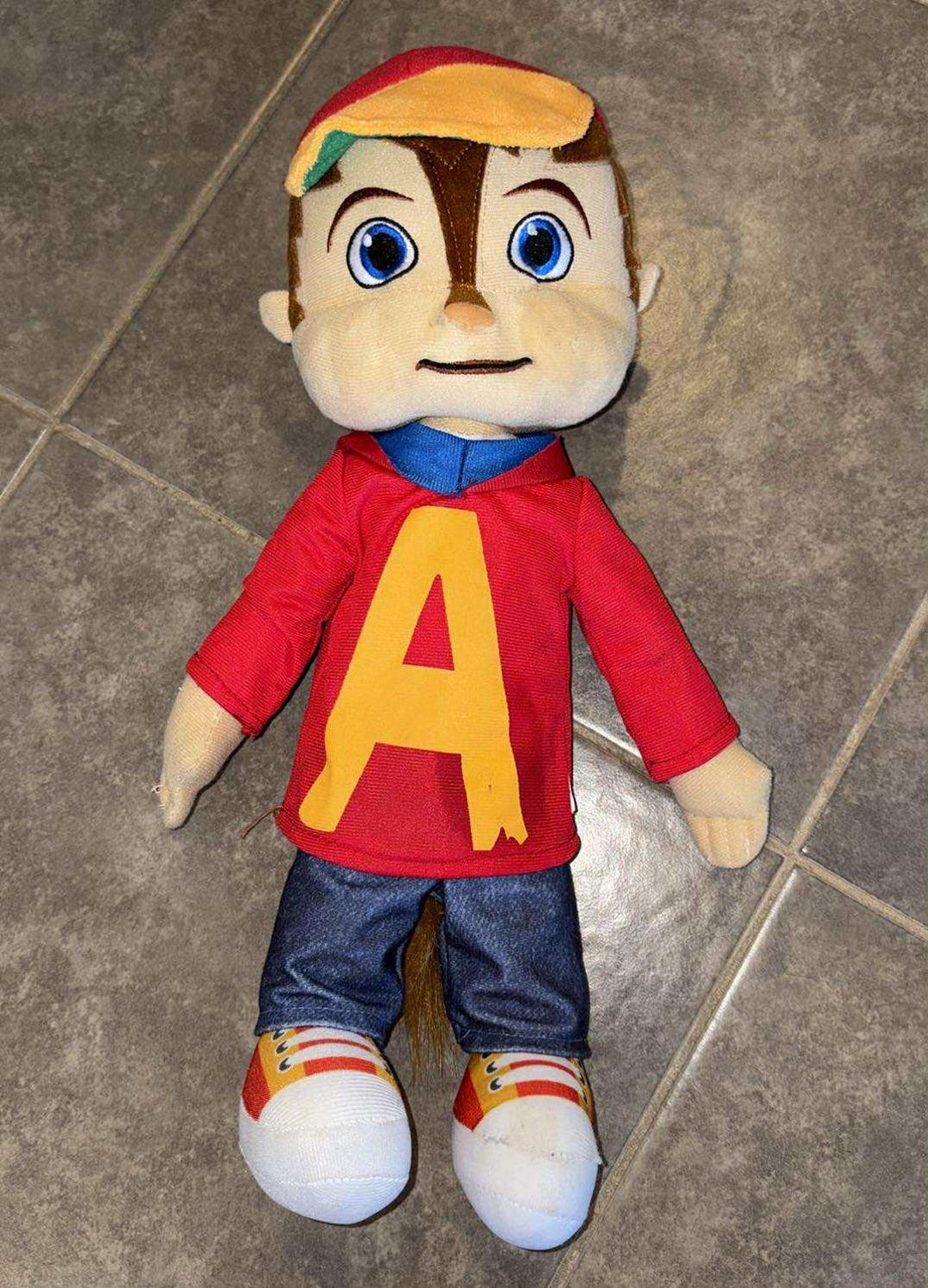 Alvin and the Chipmunks Alvin Stuffed Plush Toy 15 Inch - Etsy Canada