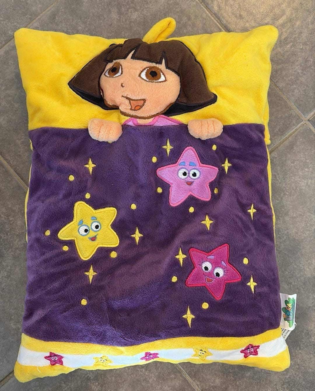 Vintage 2005 Dora the Explorer Travel Pillow 16x13 Inches - Etsy