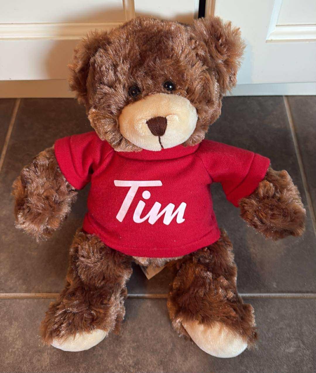 Tim Hortons Canada Teddy Bear Tim Plush Toy - Etsy Canada