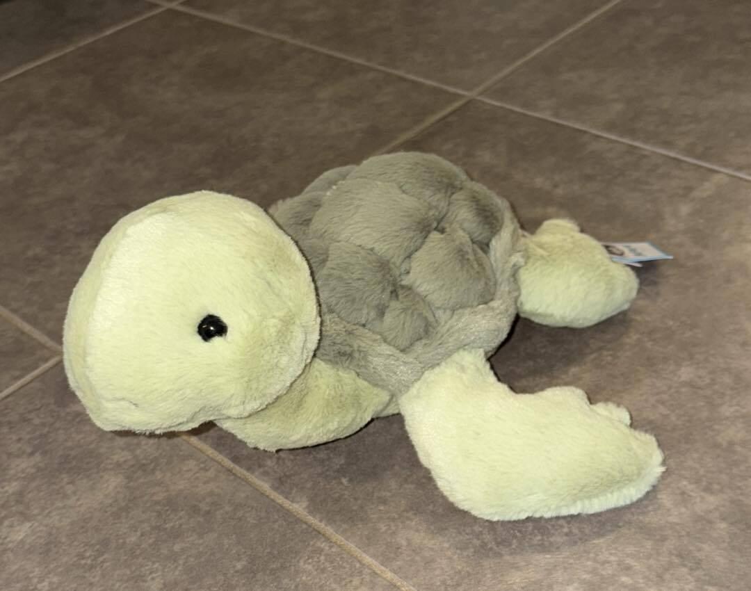 JELLYCAT London Tully Turtle Plush Reptile Green Shell Stuffed Animal ...