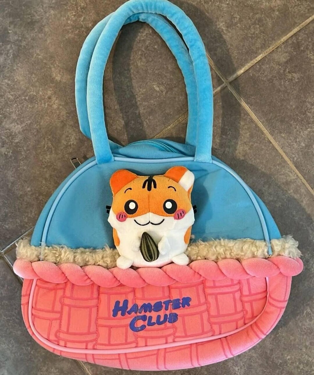 Vintage Hamtaro Hamster Club Purse Top Handle Bag - Etsy