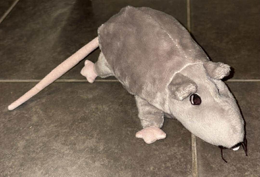 IKEA Rat GOSIG Ratta Grey Rat Mouse Plush Gray Stuffed Toy 9 Inch - Etsy