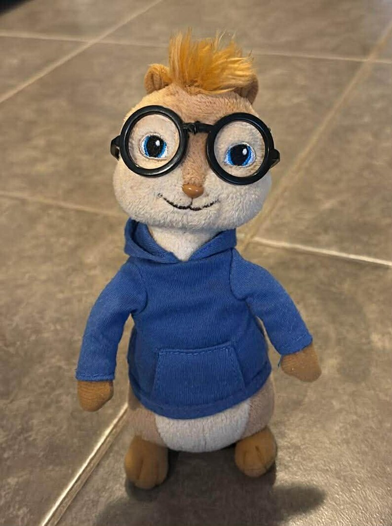 TY Beanie Baby Alvin and the Chipmunks Simon Plush - Etsy