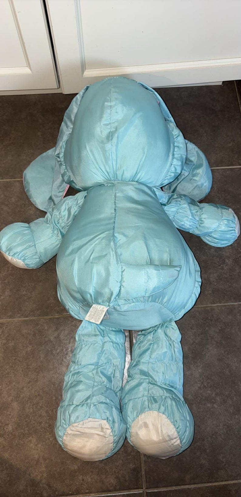 Vintage Commonwealth Jumbo Love Blue Puppy Dog 28” Puffalump Nylon ...