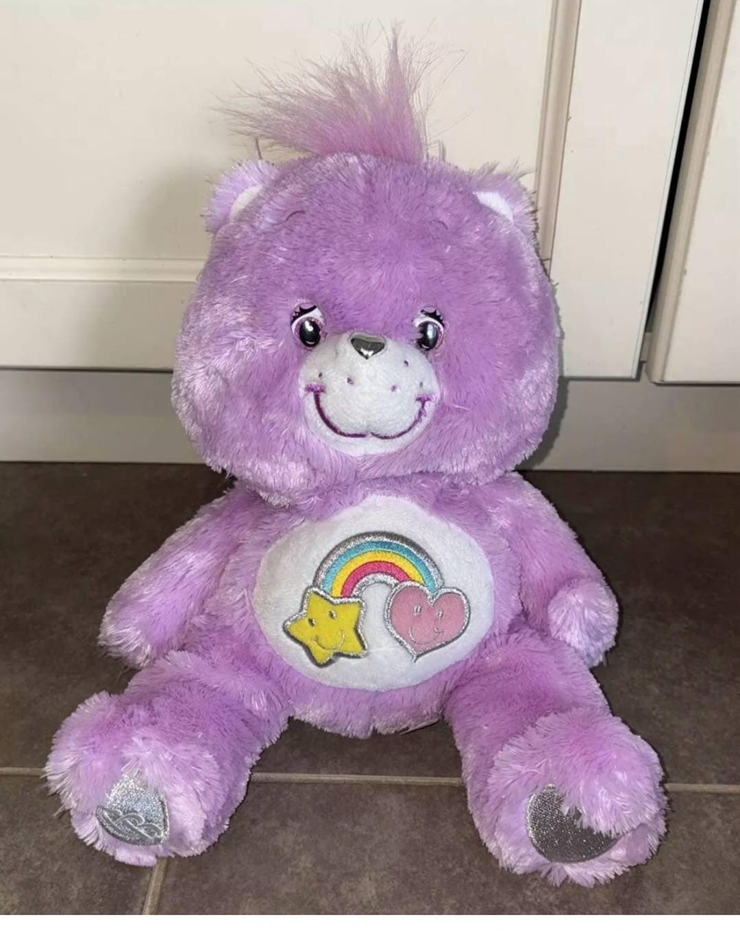 Best Friend Care Bear 25th Anniversary Silver Accent RARE - Etsy