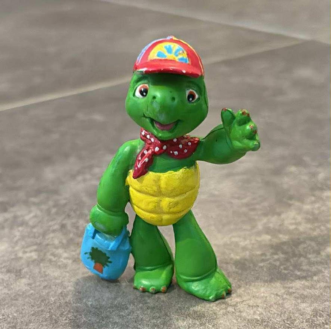 Vintage Franklin the Turtle School Toy PVC Figure Figurine 3" - Etsy