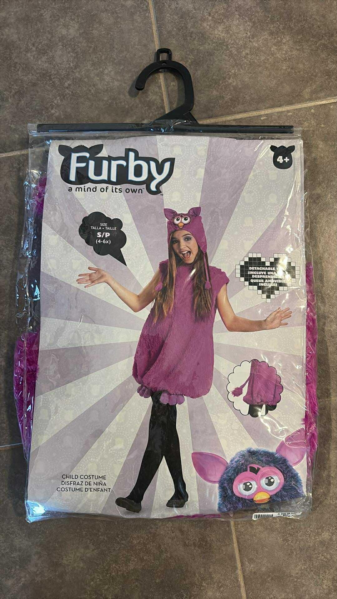 Voodoo Purple Furby Deluxe Tween Costume Kids Size 4-6 Small - Etsy