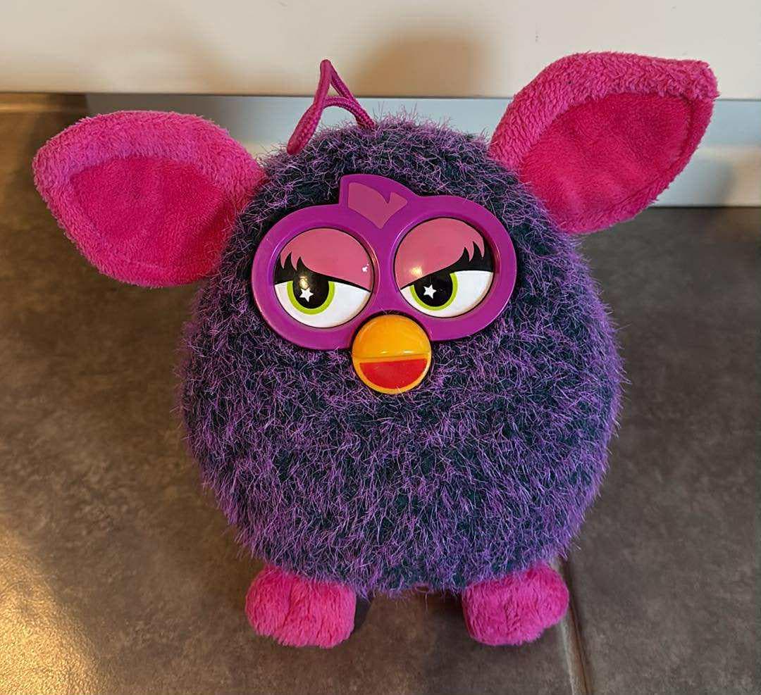 FURBY Plush VOODOO 6" Purple Pink CUTE Soft Toy Bird - Etsy