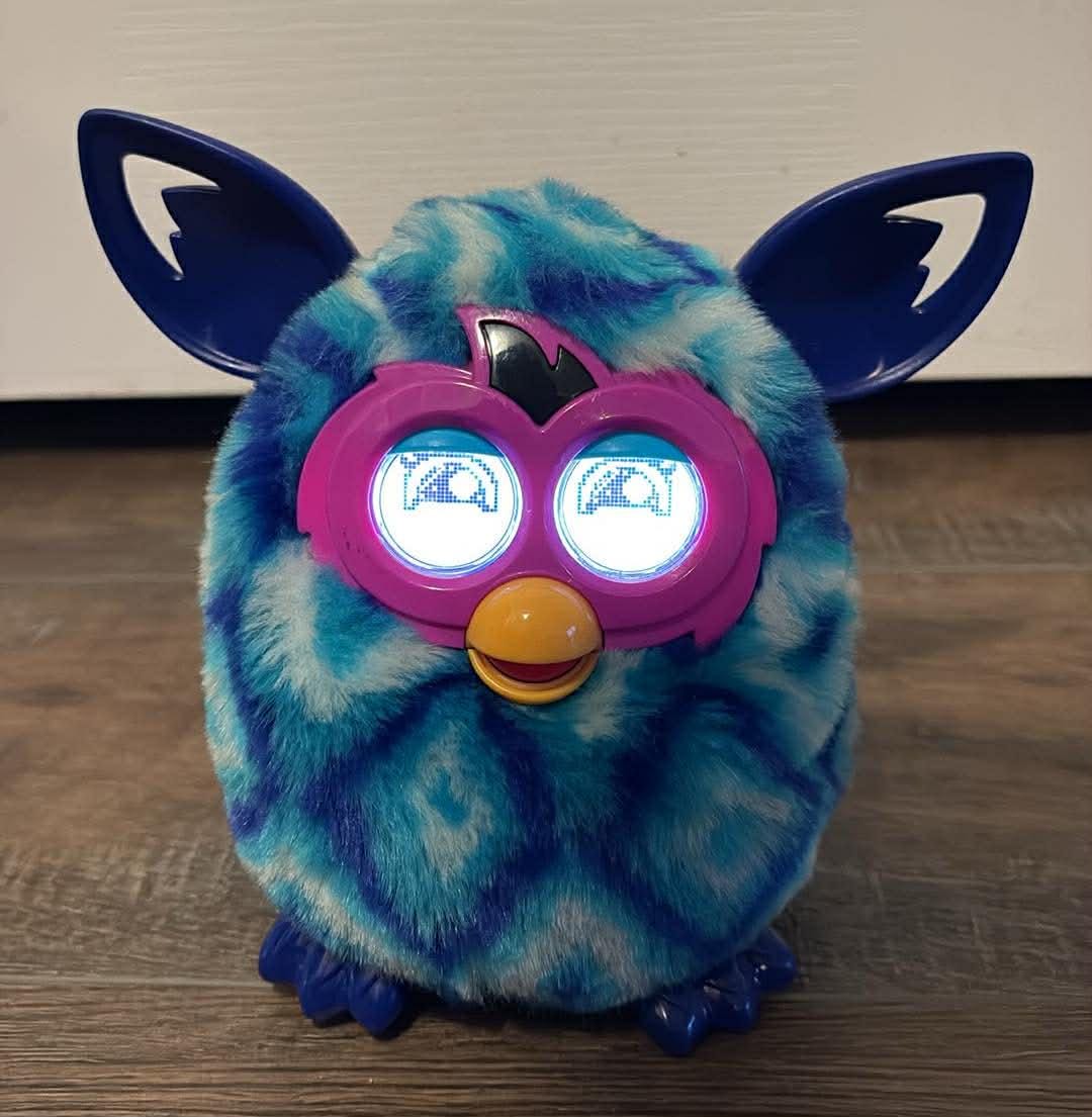 Furby Edition Blue Diamond Interactive Toy Tested & Working - Etsy