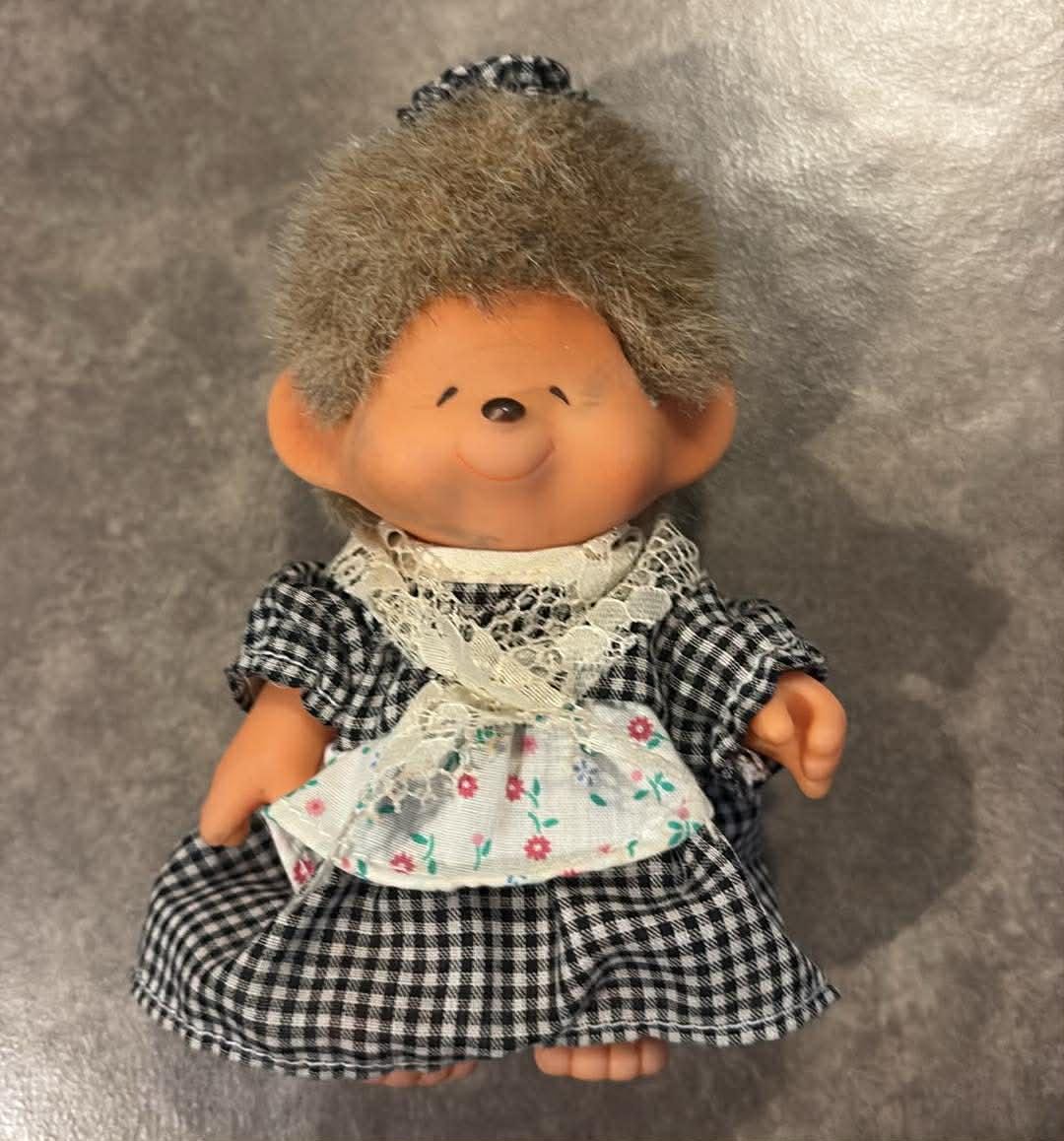 Sekiguchi 80s Soft Vinyl Gummy Monchhichi Grandma Monchichi - Etsy