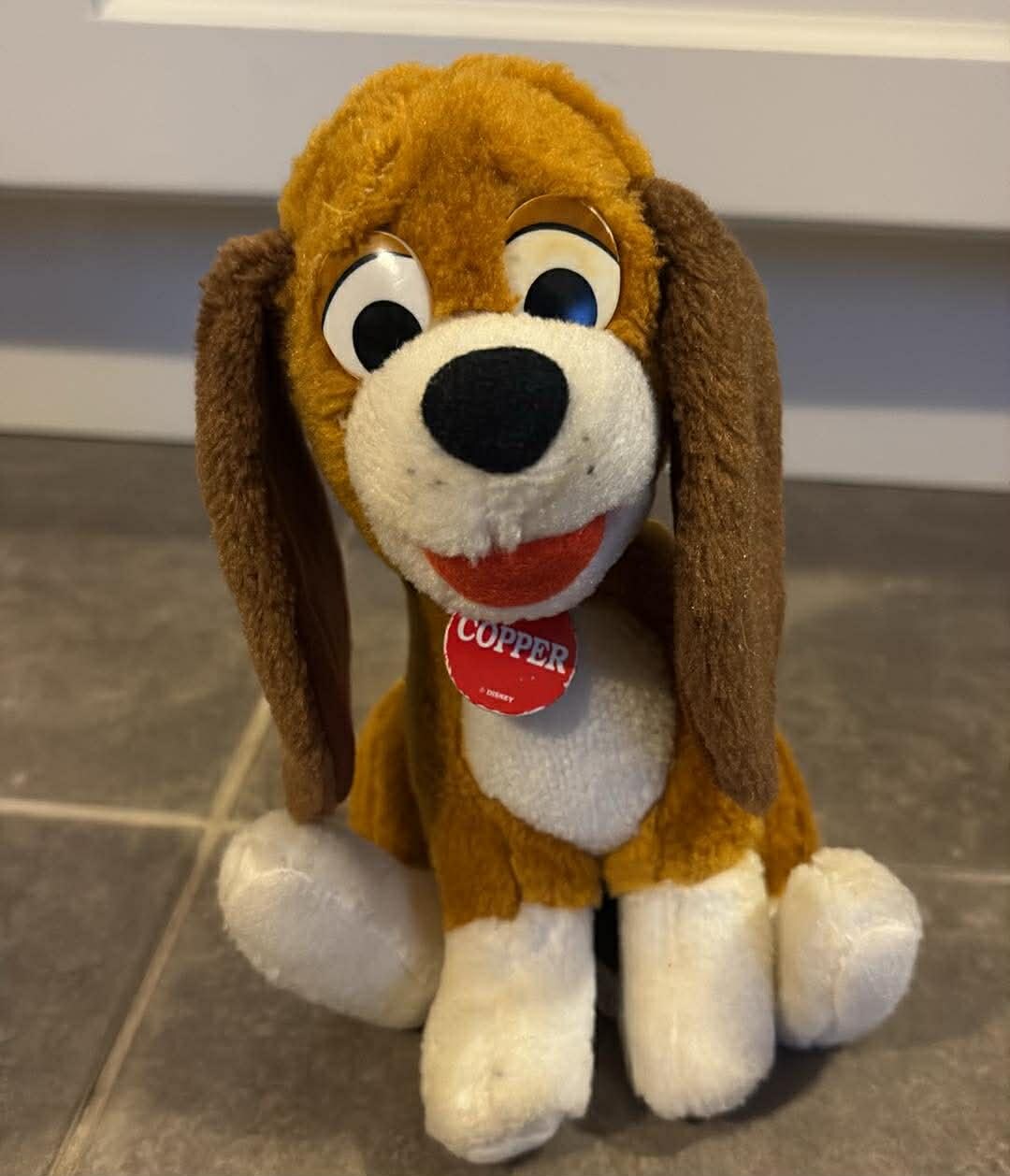 Walt Disney Cooper From the Fox and the Hound 6" Plush Stuffed Toy - Etsy