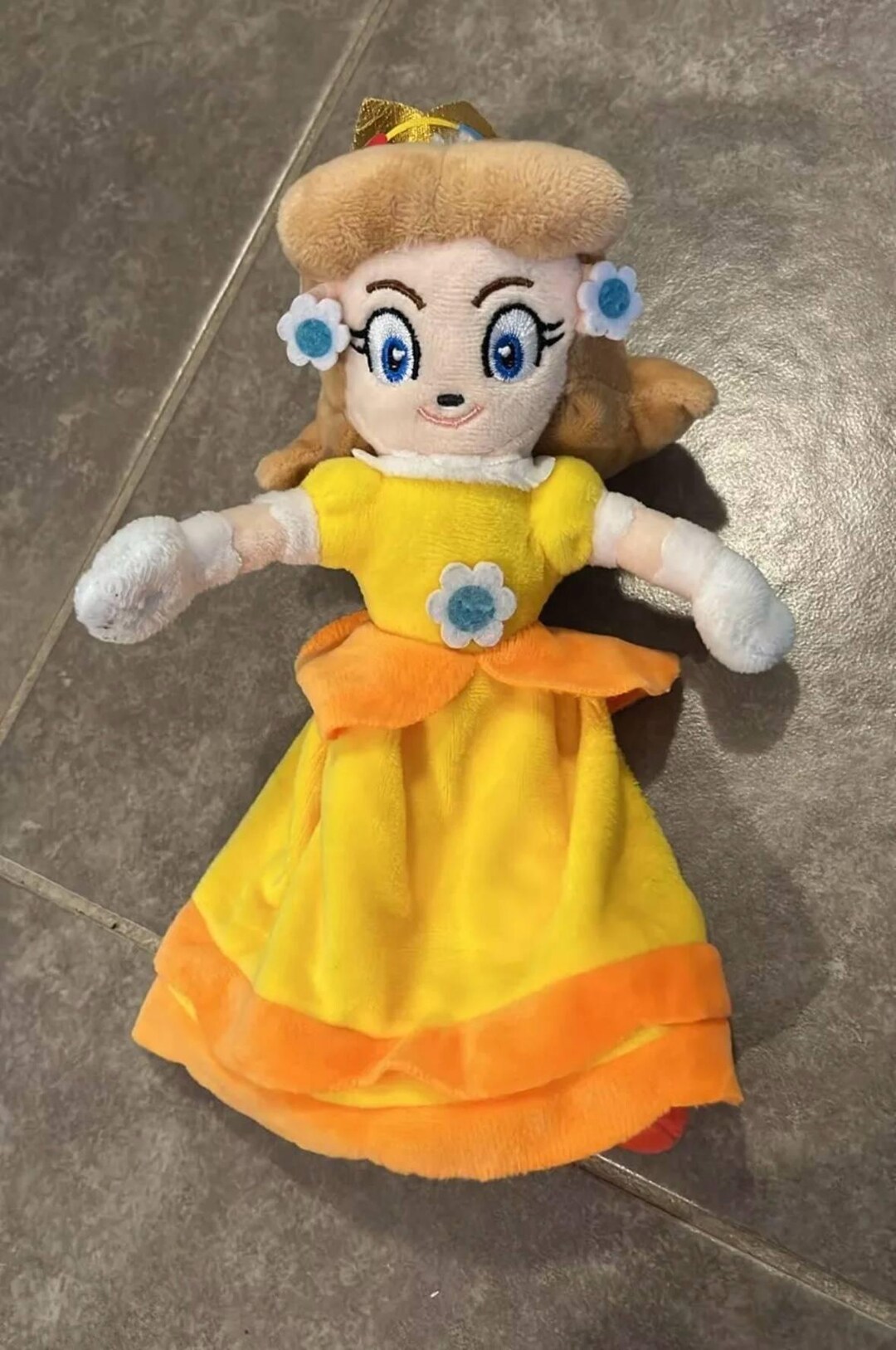 Super Mario Brothers Princess Daisy Plush Toy 8 Inch - Etsy