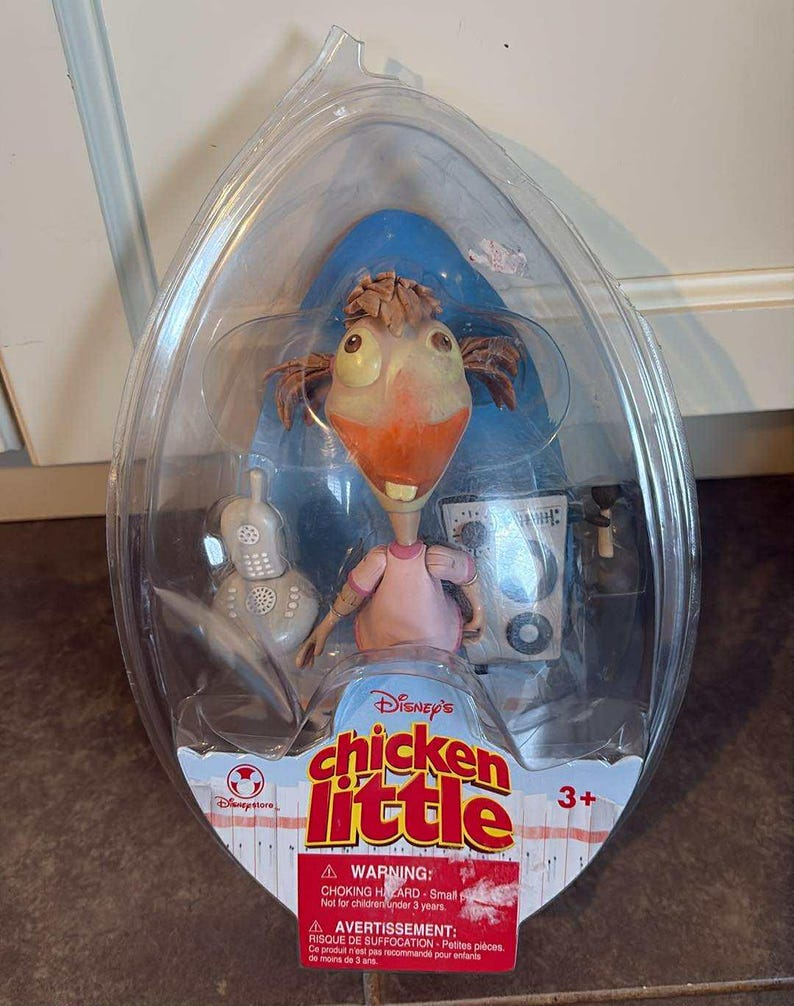 Chicken Little Abby Mallard Duck Poseable 6" Action Figure Toy Disney ...
