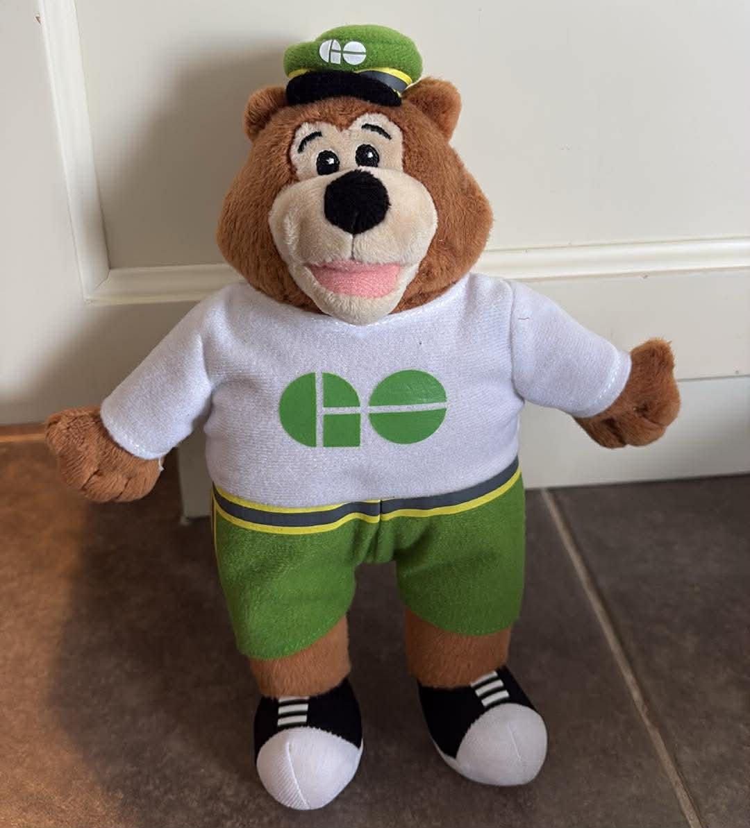 Mini GO Bear Plush Toy Vendor GO Transit 10 Inches - Etsy