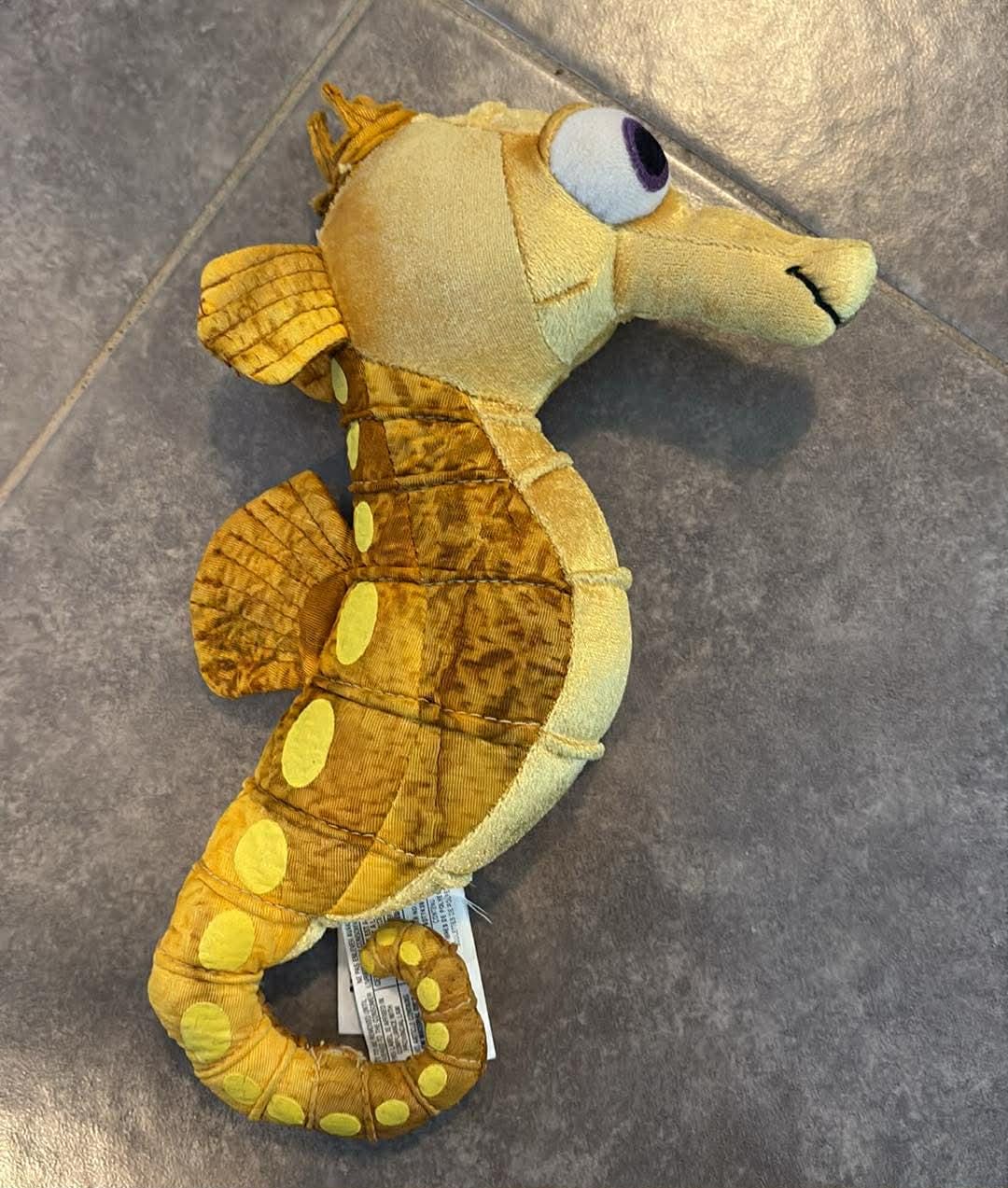 Sheldon Finding Nemo Seahorse Walt Disney Store Stuffed Animal 10 Inch ...