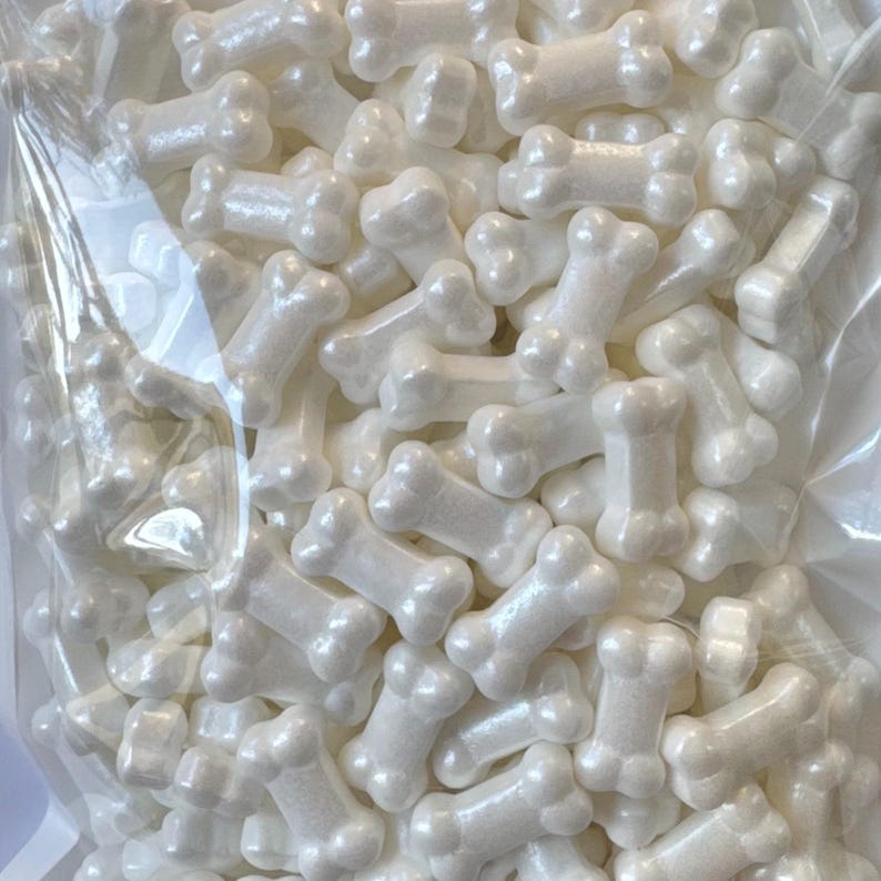 Bone Shaped Sprinkles – Edible Candy Bones for Decorating Cakes and ...