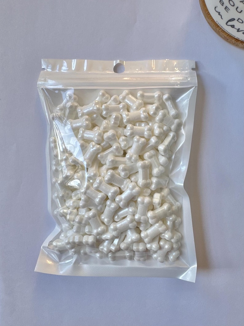 Bone Shaped Sprinkles – Edible Candy Bones for Decorating Cakes and ...