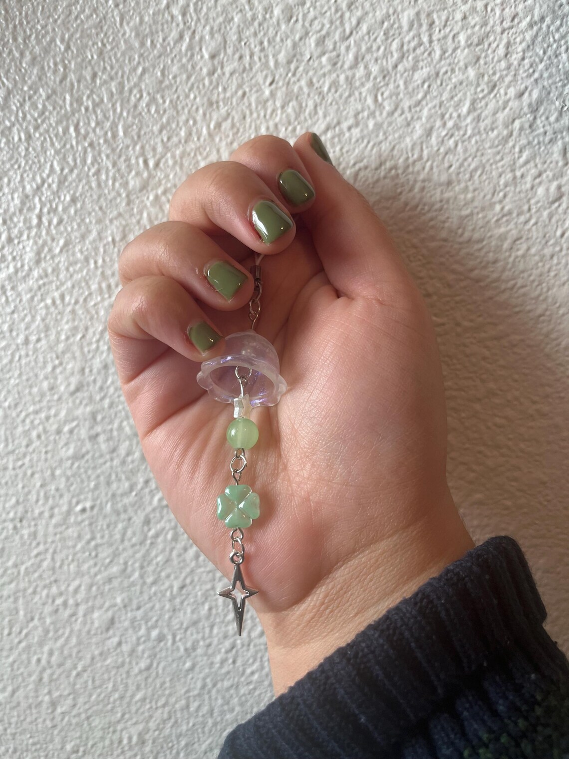 Lucky Furin Wind Chime Phone Charm - Etsy